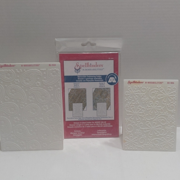 spellbinders | Office | Spellbinders Embossing Folders 893 | Poshmark
